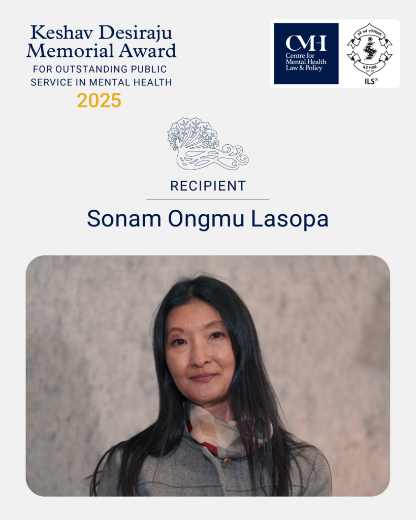 Sonam Ongmu Lasopa - CMHLP